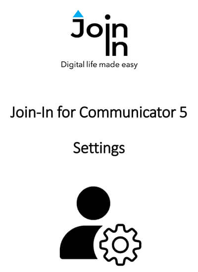 Communicator 5 Training Cards - Join-In